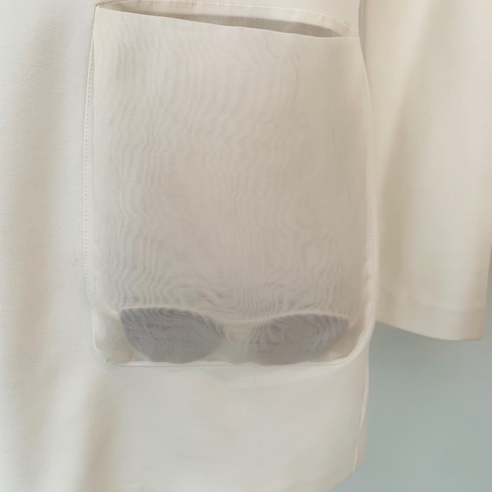 Cos Mini Shift Dress With Silk Pockets - Gem